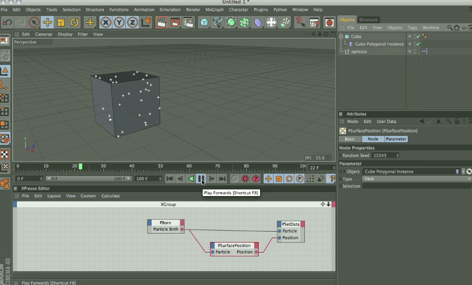 CinemaPlugins.com | How to use the correction deformer as a polygonal instance